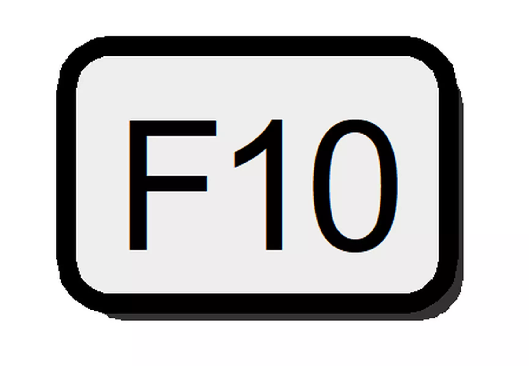 Definición de F10 (tecla de función)