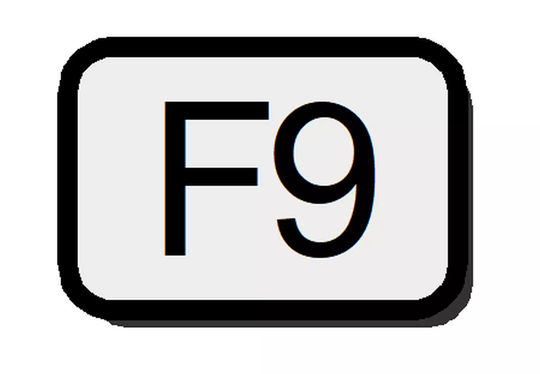 Definición de F9 (tecla de función)