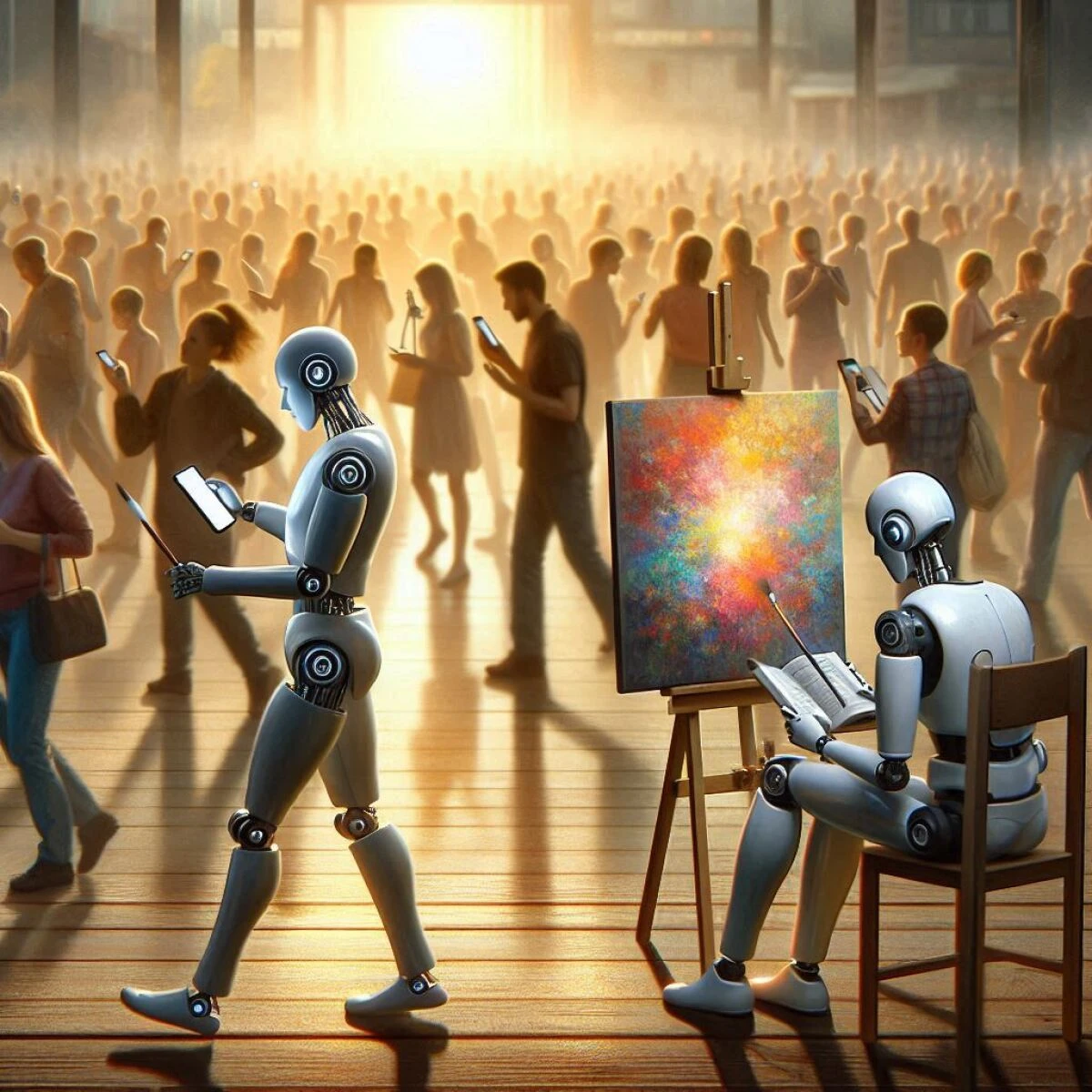 La Inteligencia Artificial cada vez más inteligente y la gente cada vez ...