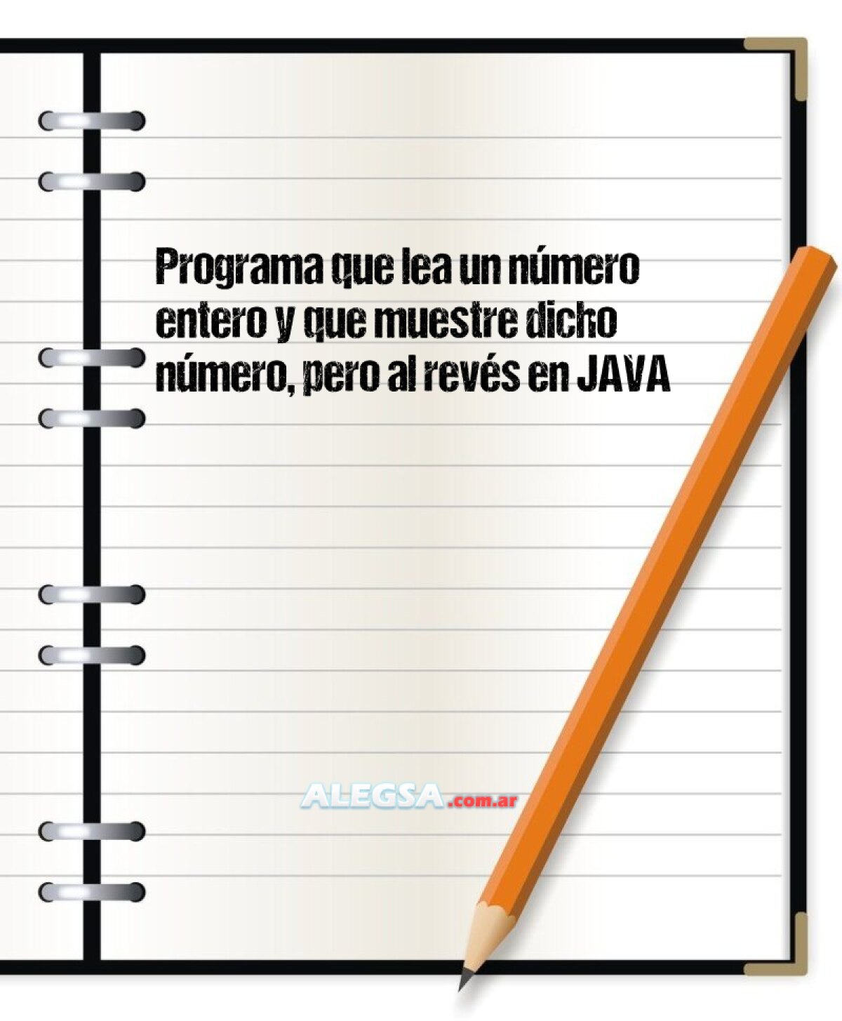 Programa que lea un número entero y que muestre dicho número, pero al revés en JAVA