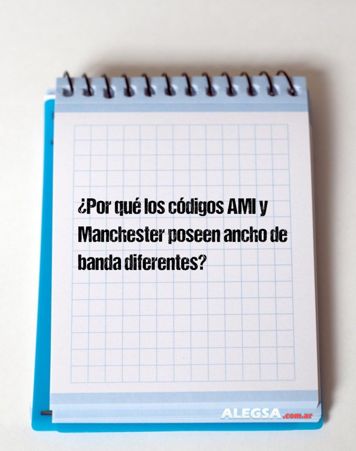 ¿Por qué los códigos AMI y Manchester poseen ancho de banda diferentes?