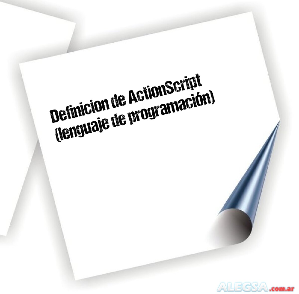 Definición de ActionScript (lenguaje de programación)