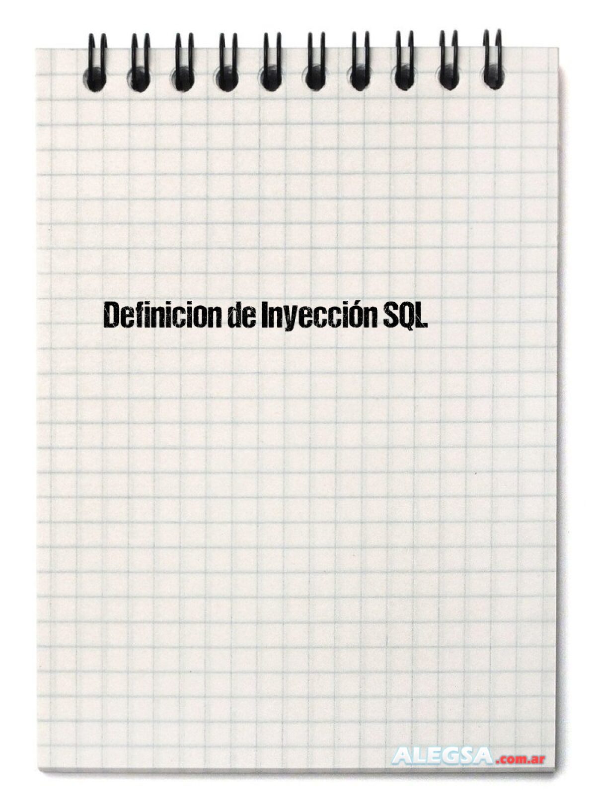 Definición de Inyección SQL