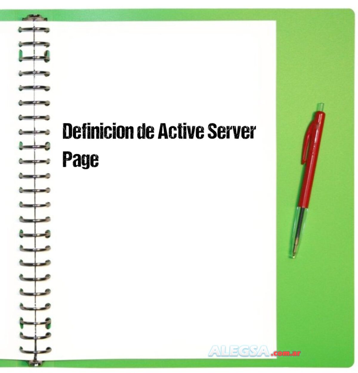 Definición de Active Server Page