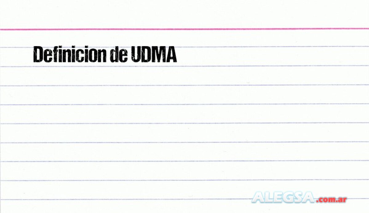 Definición de UDMA
