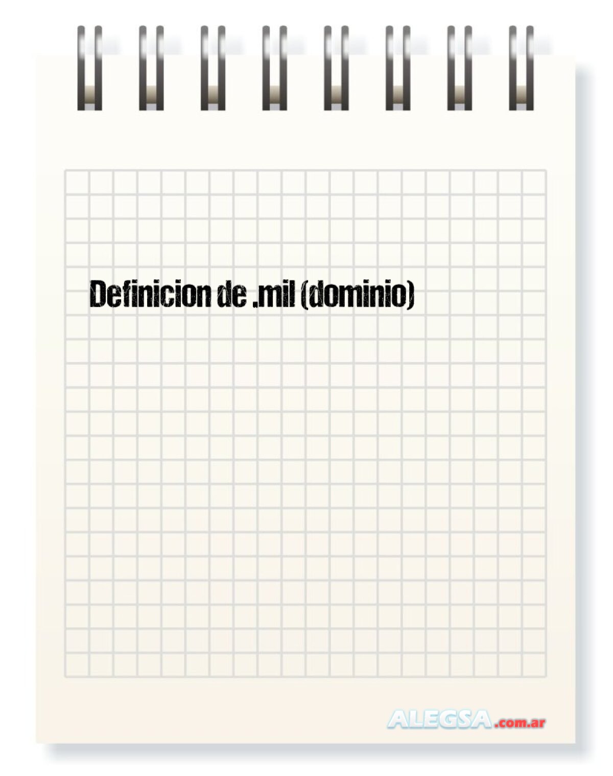 Definición de .mil (dominio)