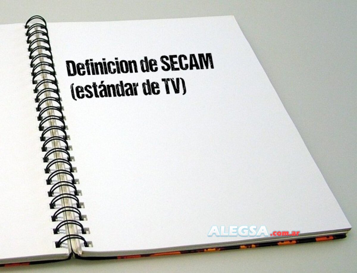 Definición de SECAM (estándar de TV)