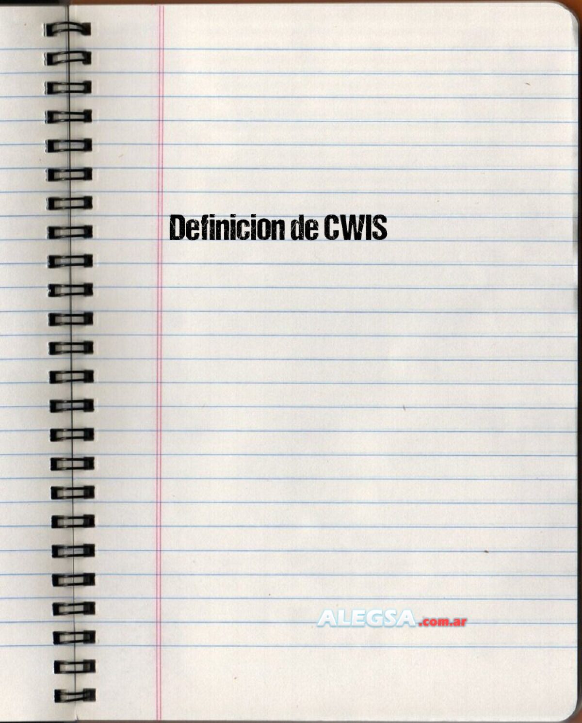 Definición de CWIS