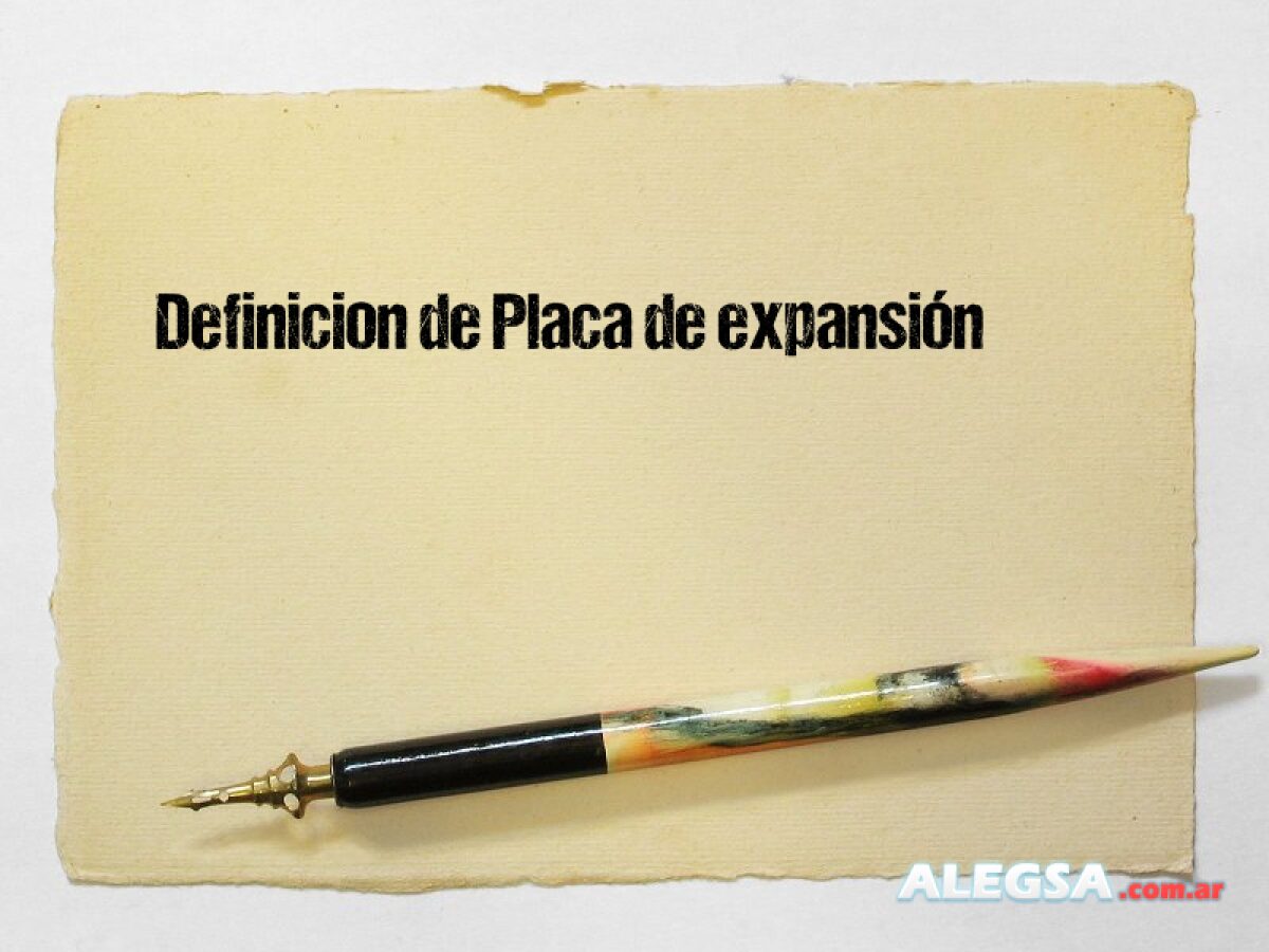 Definición de Placa de expansión