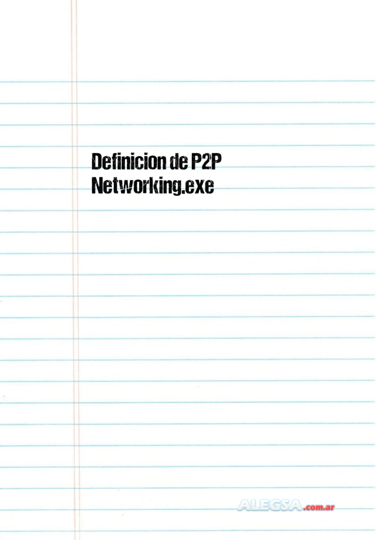 Definición de P2P Networking.exe