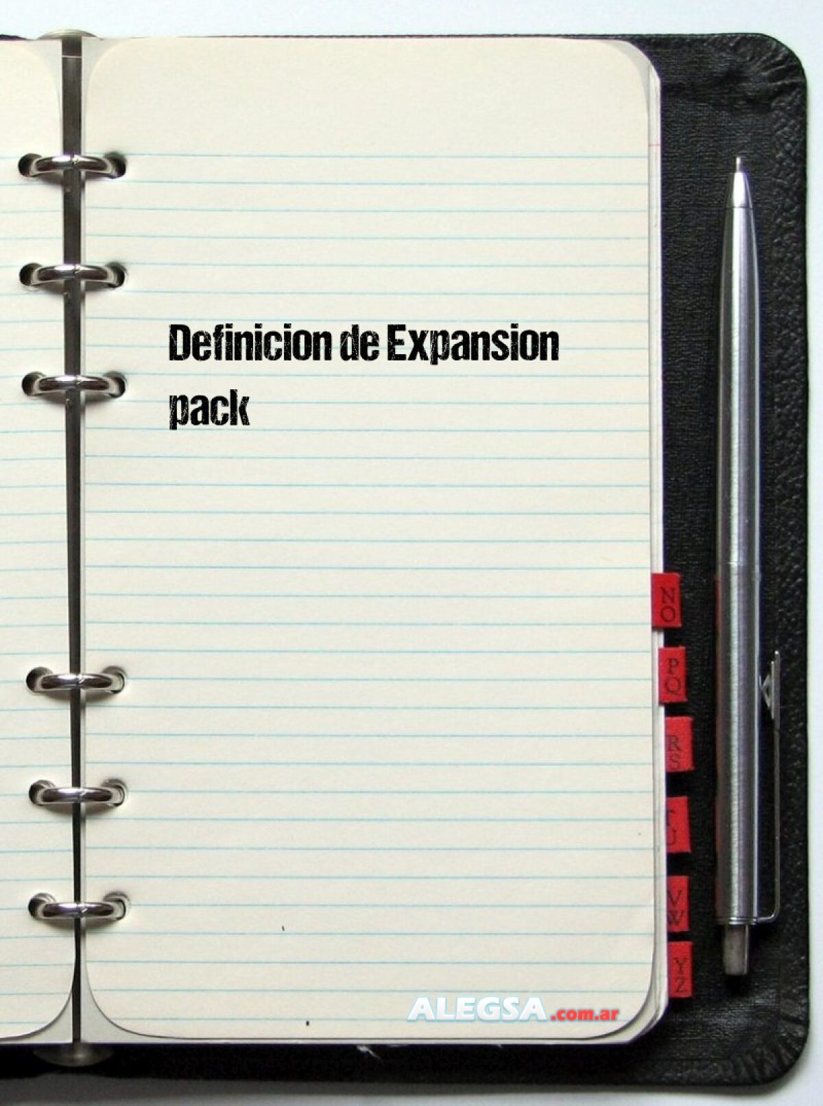 Definición de Expansion pack