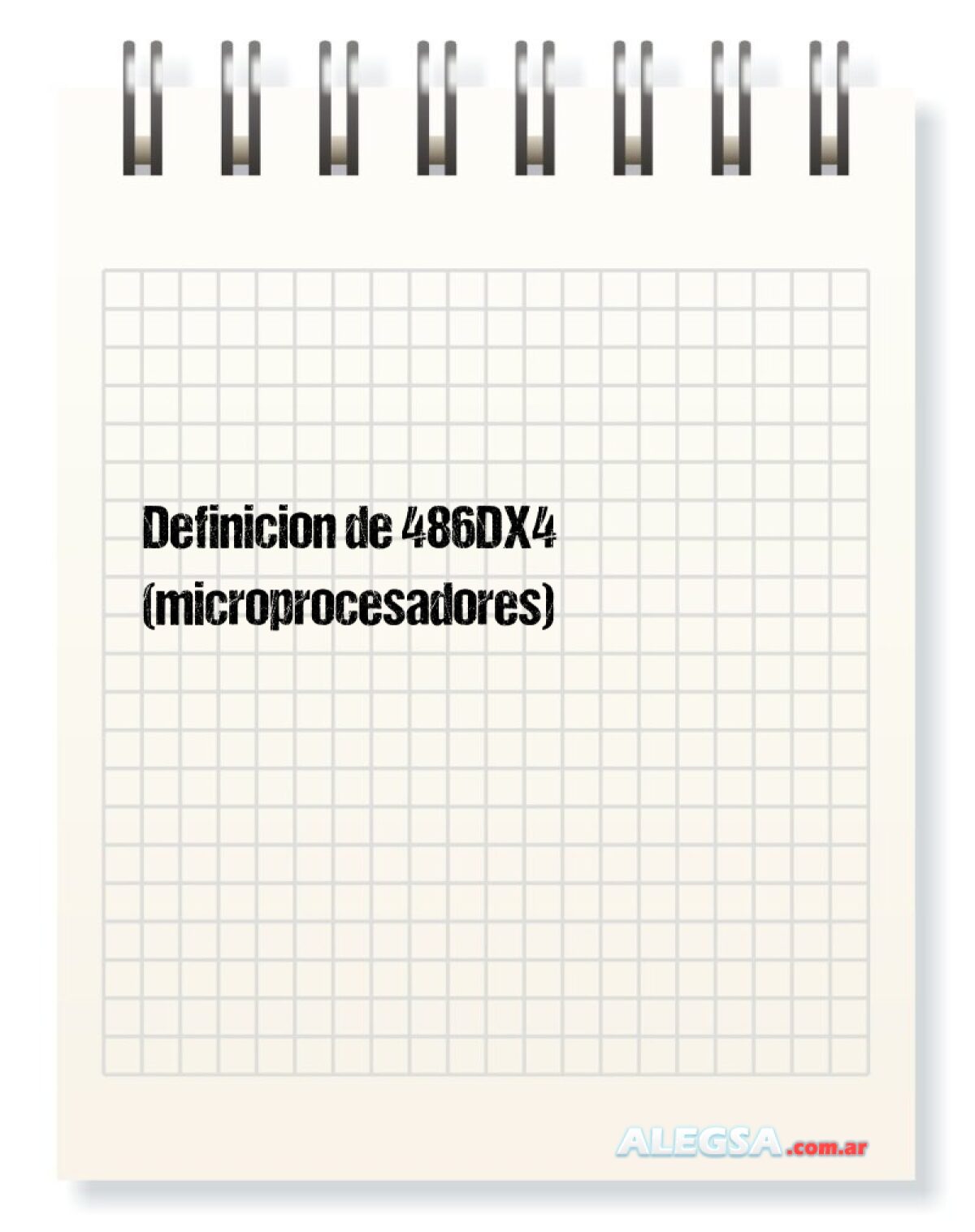 Definición de 486DX4 (microprocesadores)