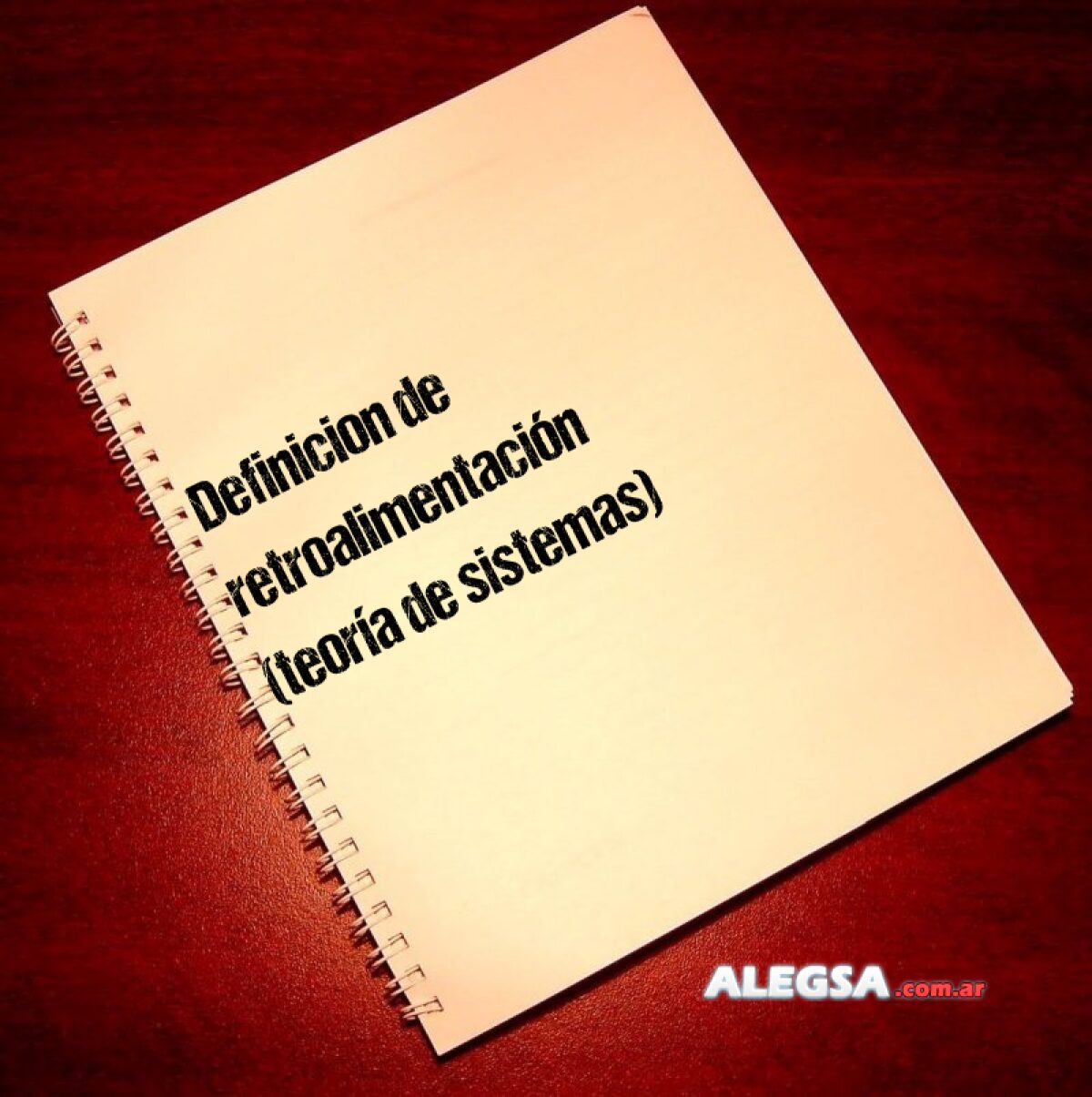 Definición de retroalimentación (teoría de sistemas)