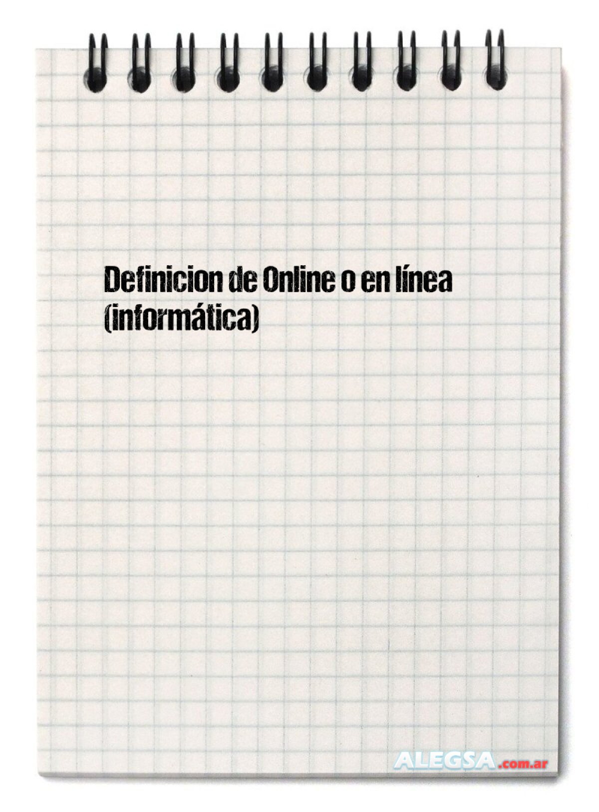 Definición de Online o en línea (informática)