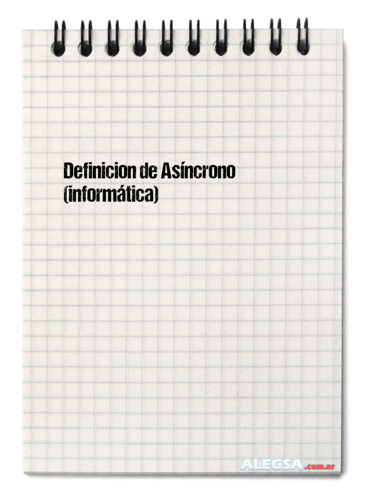 Definición de Asíncrono (informática)